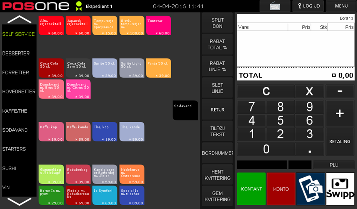 Manual - guide of the cash register system – POS ONE ENG