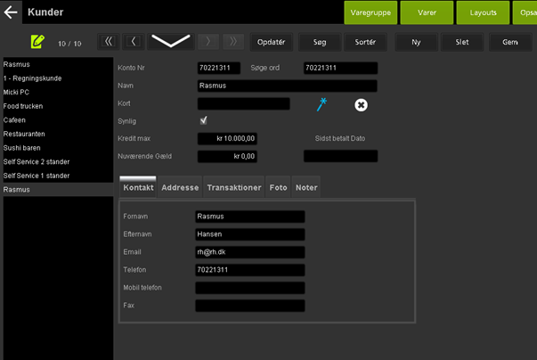 Manual - guide of the cash register system – POS ONE ENG