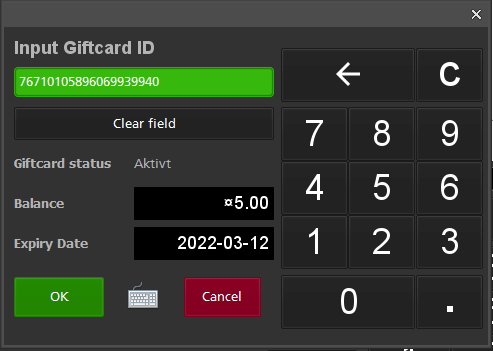 How to make and use giftcards – POS ONE ENG